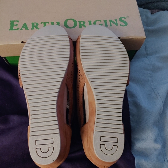 Earth Origins | Shoes | Earth Leather Wedge Sandals | Poshmark
